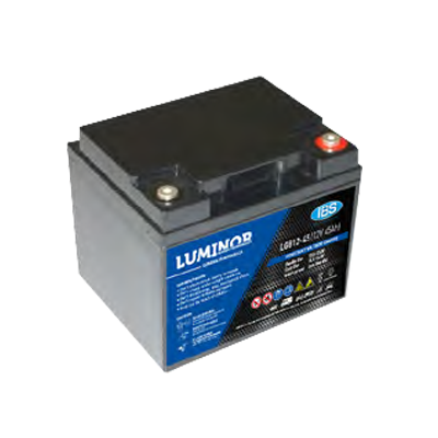 Batterie sigillate AGM Luminor LGB12-45 12V 45Ah uso tampone